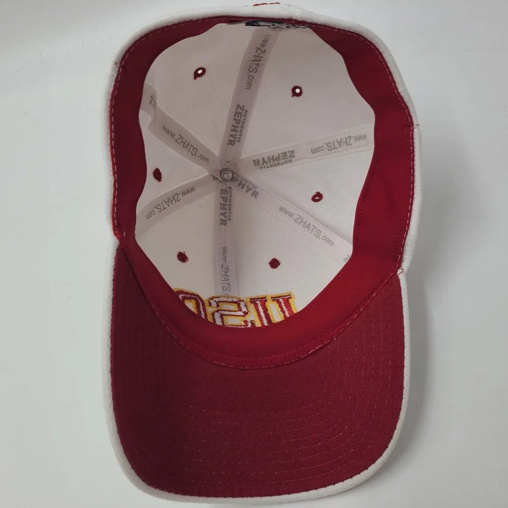 Zephyr | Accessories | Usc Trojans Hat Fitted Ml Zephyr White Red Ncaa ...